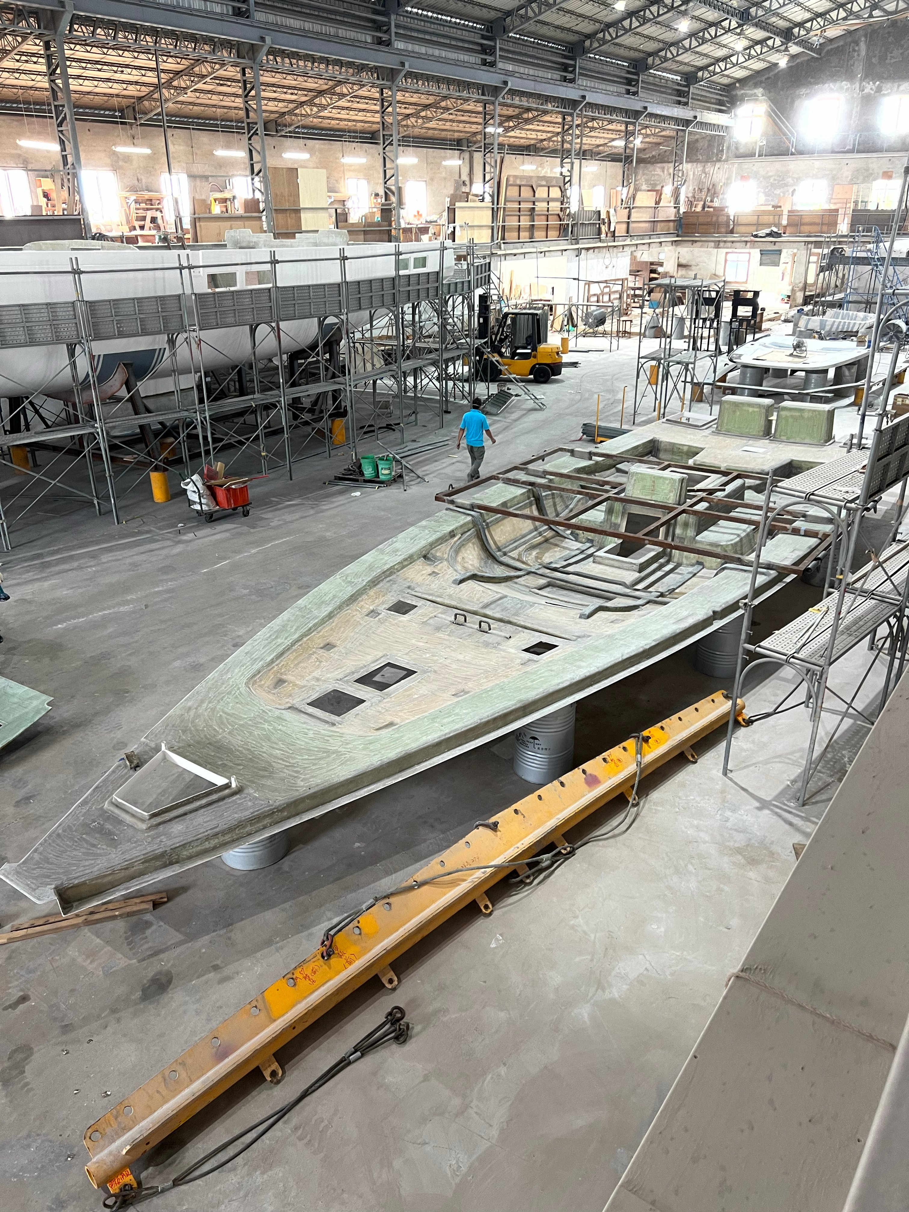 The DWY Team Visits the Hylas Yard in Taiwan